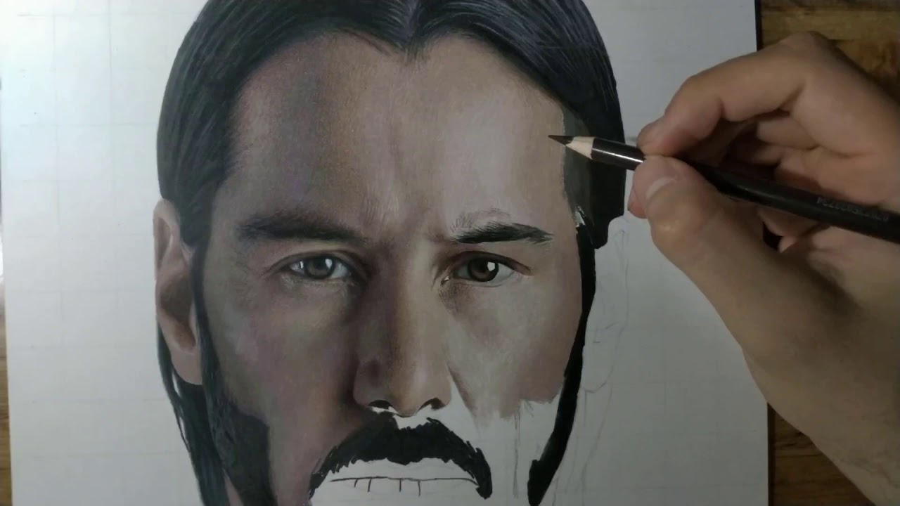 Drawing John Wick - YouTube