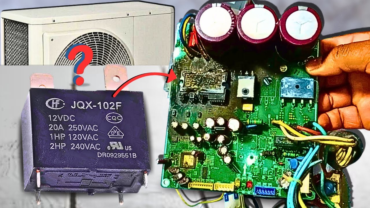 How a Tiny Relay Can Make or Break Your Mini-Split AC Circuit! - YouTube