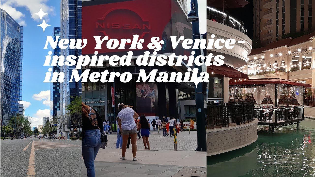 Bonifacio Global City | BGC & Venice Grand Canal Mall Walk Tour - YouTube