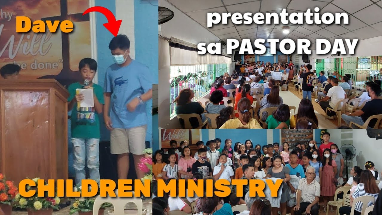 children ministry presentation pastor day - YouTube