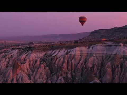 SUNRISE FROM A HOT AIR BALLOON | CAPPADOCIA | CANON 90D | 4K