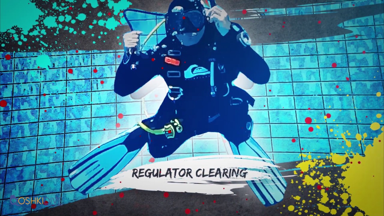 SCUBA Skill Tips: Regulator Clearing - YouTube