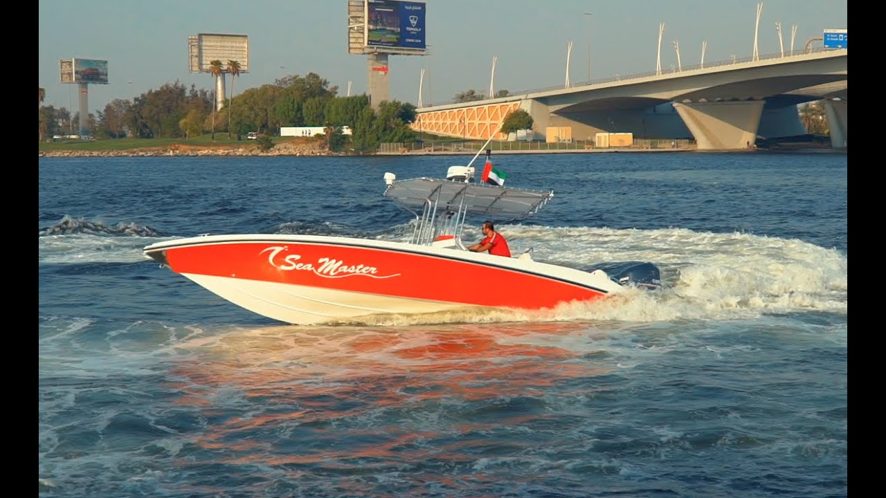 Al Hareb Marine Sea Master 28 Sport Fishing Boat - YouTube