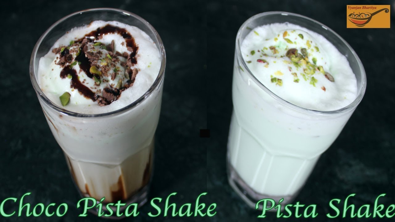 Pistachio Milkshake I Pista Milkshake and Chocolate-Pista Milkshake ...