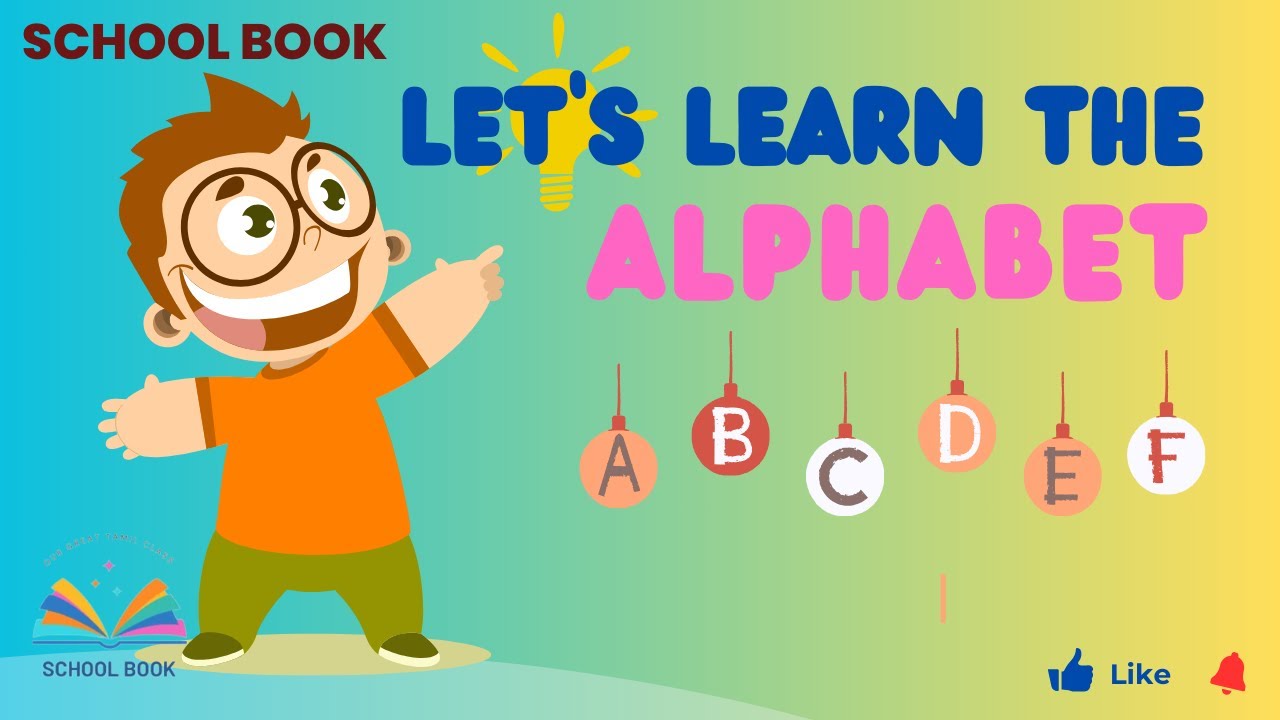 Let's Learn English Alphabet | ඉංග්‍රීසි අකුරු ඉගෙනගනිමු | SCHOOL BOOK ...