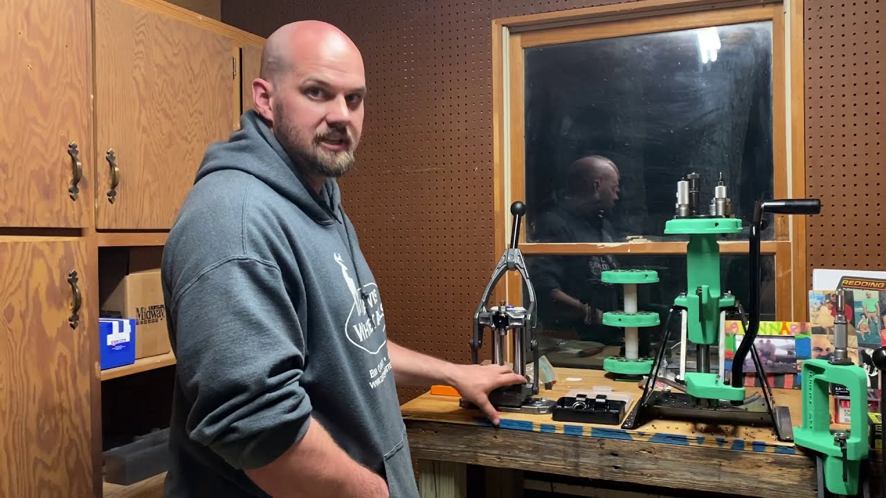 Frankford Arsenal M-Press Coax Reloading Press: Video 1 - YouTube