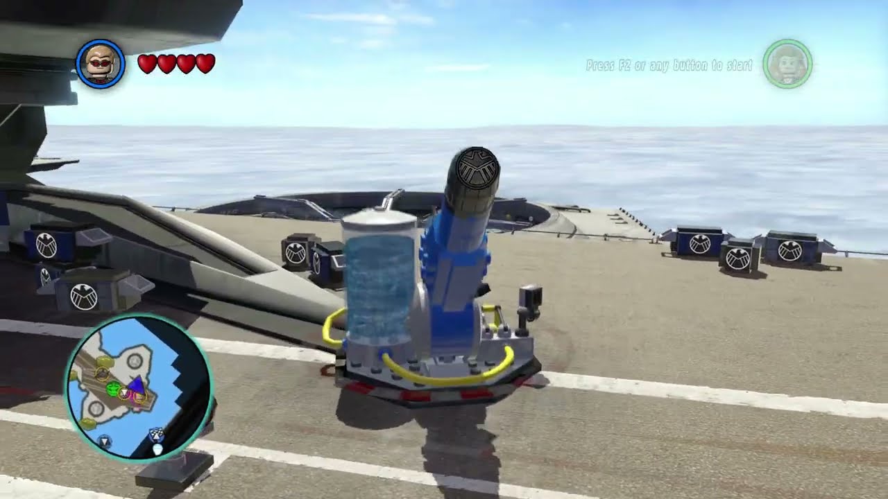 LEGO Marvel Super Heroes - SHIELD Helicarrier (Characters) - YouTube
