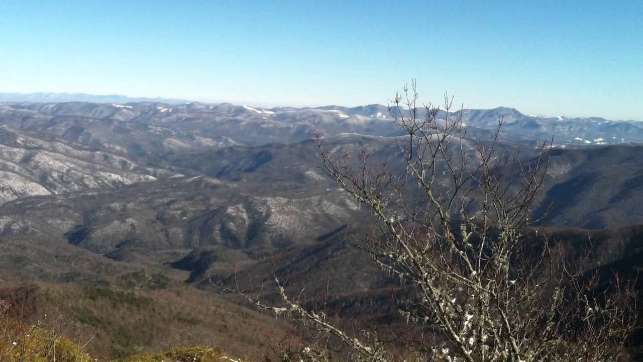 Mt Cammerer fire tower panorama view pt. 2 - YouTube