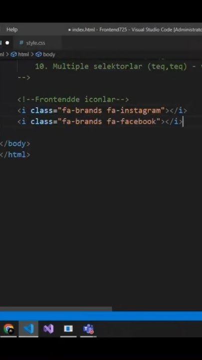 CSS dərsləri - #html #css #javascript #bootstrap5 #react #csharp #sql #kurs - YouTube