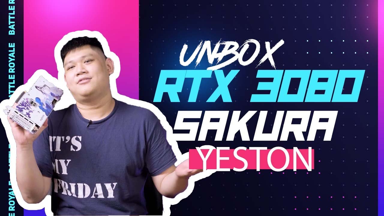 [MAC] Build PC Wibu Card RTX 3080 Sakura - YouTube