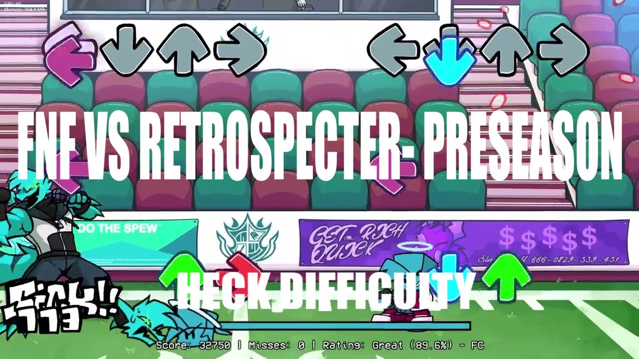 FNF Vs Retrospecter- Preseason (Heck Difficulty) - YouTube