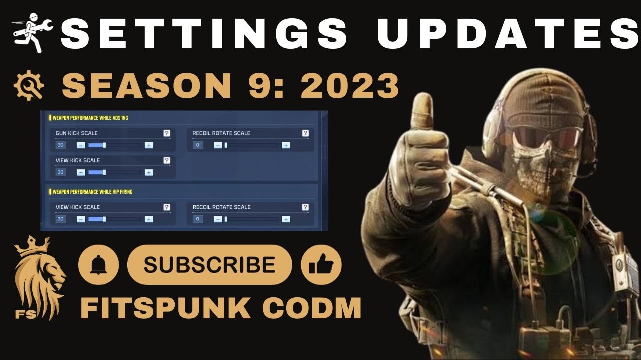 COD Mobile Season 9 New Settings Update | CODM Tips and Tricks - YouTube