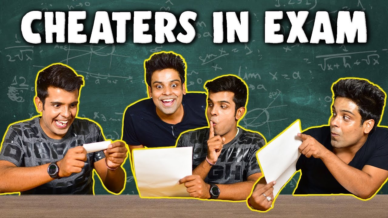 Types of CHEATERS In EXAM | The Half-Ticket Shows - YouTube