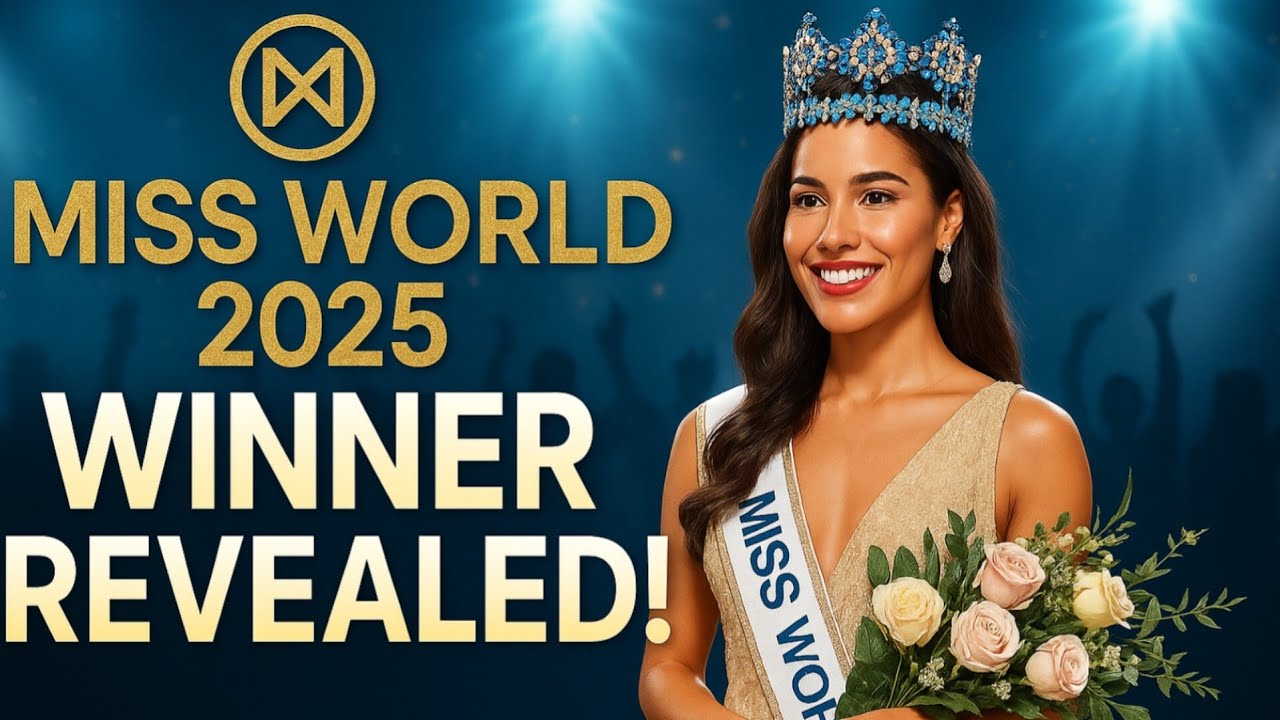 👑 Miss World 2025 WINNER REVEALED! | Shocking Finale Moment - YouTube