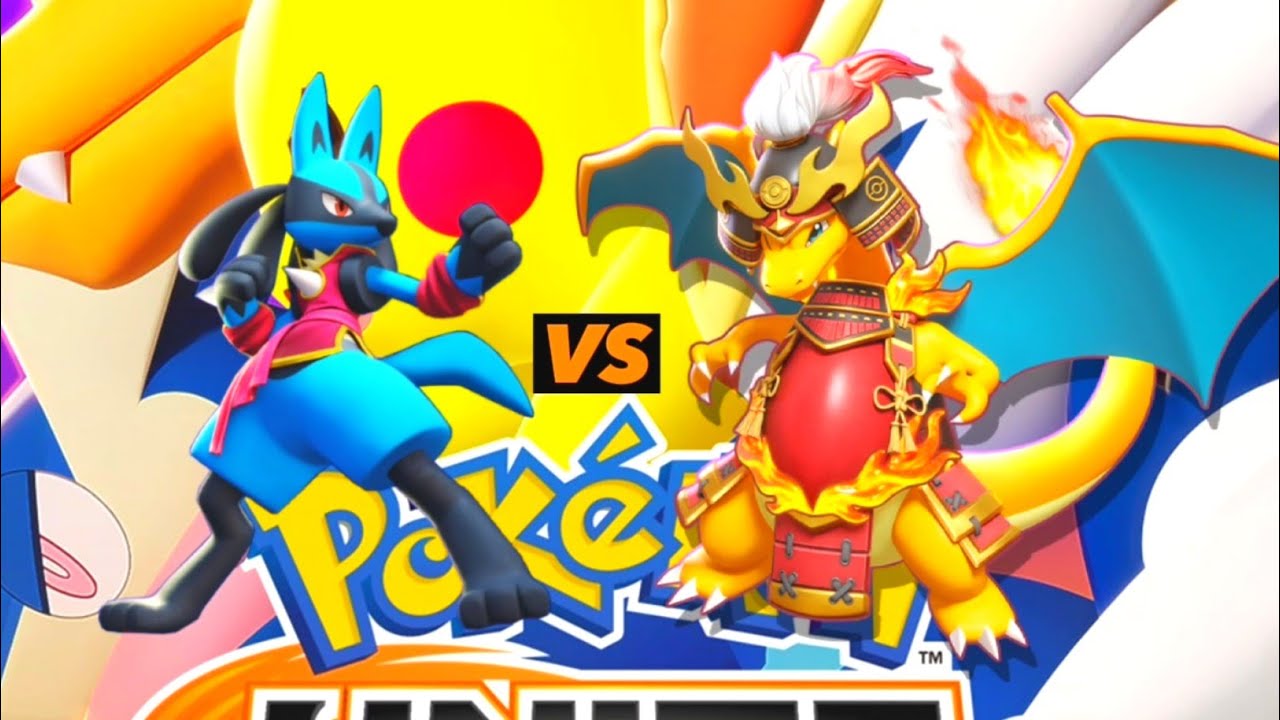 Pokemon Unite Charizard VS Lucario || charizard vs lucario pokemon ...