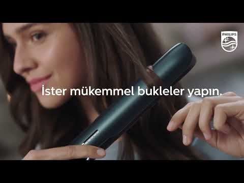 İster düzleştir, ister mükemmel bukleler yap!