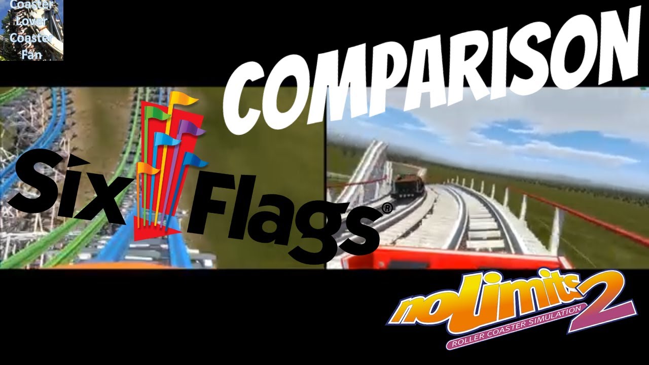 Colossus VS Twisted Colossus Side by Side POV Comparison | NoLimits 2 ...