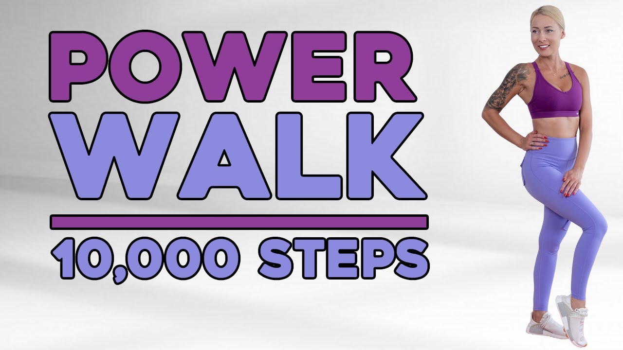 4 Mile Power Walk | At Home Workouts | 10000 Steps | Walk at Home - YouTube
