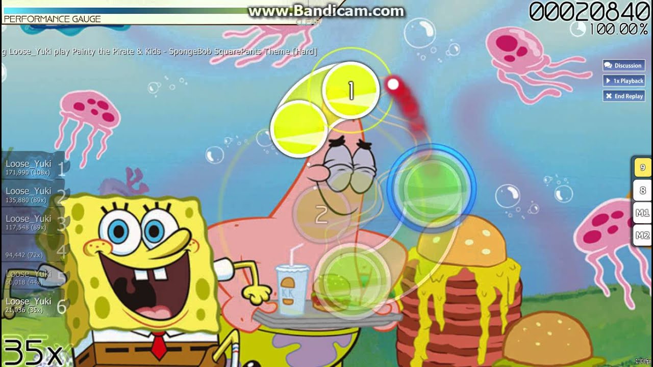 [OSU]Painty the Pirate & Kids - SpongeBob SquarePants Theme - YouTube