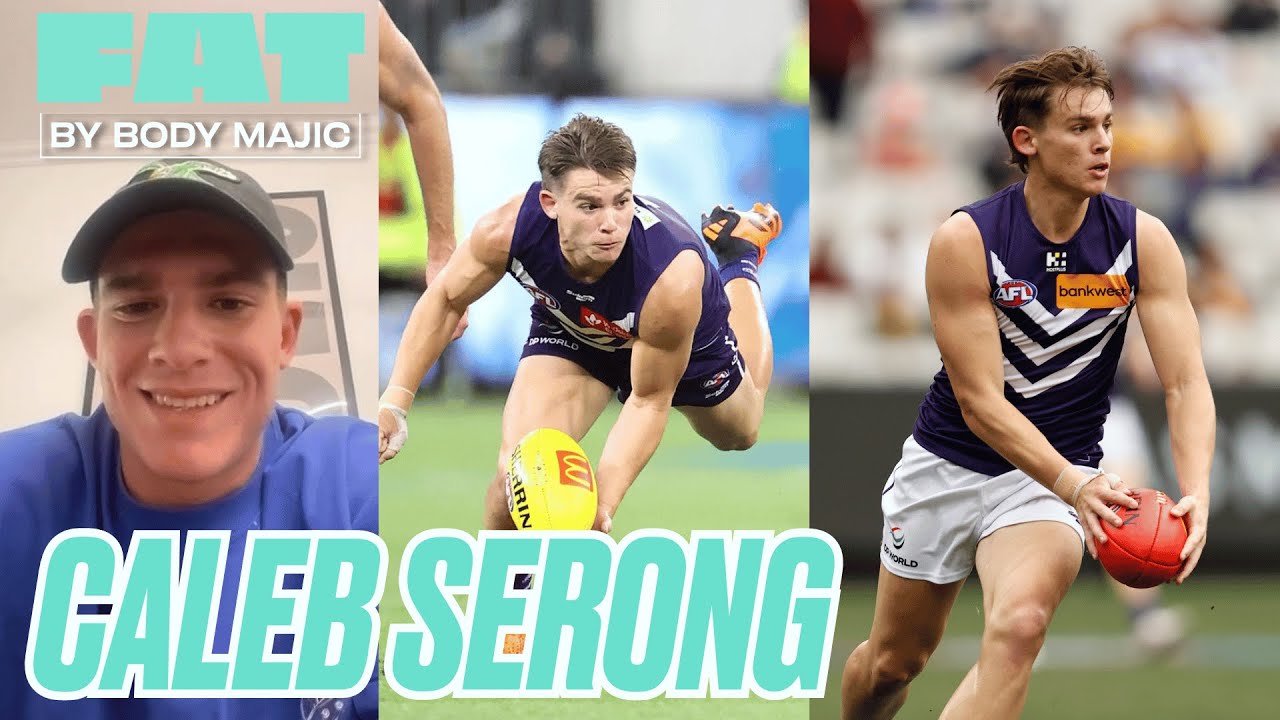 Caleb Serong for Brownlow? Full Caleb Serong Interview - YouTube