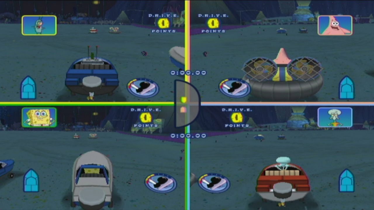 SpongeBob's Boating Bash: Recklessness (Rock Bottom Fish Taco) - YouTube