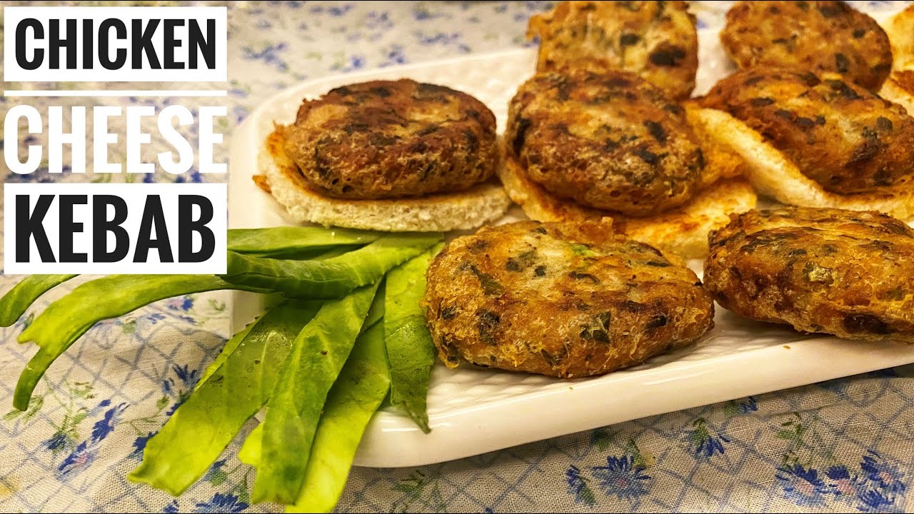 Chicken cheese Kebab | Easy recipe chicken kebab | Caterer style ...