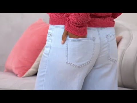 QVC model Ashley in jeans 201 - YouTube