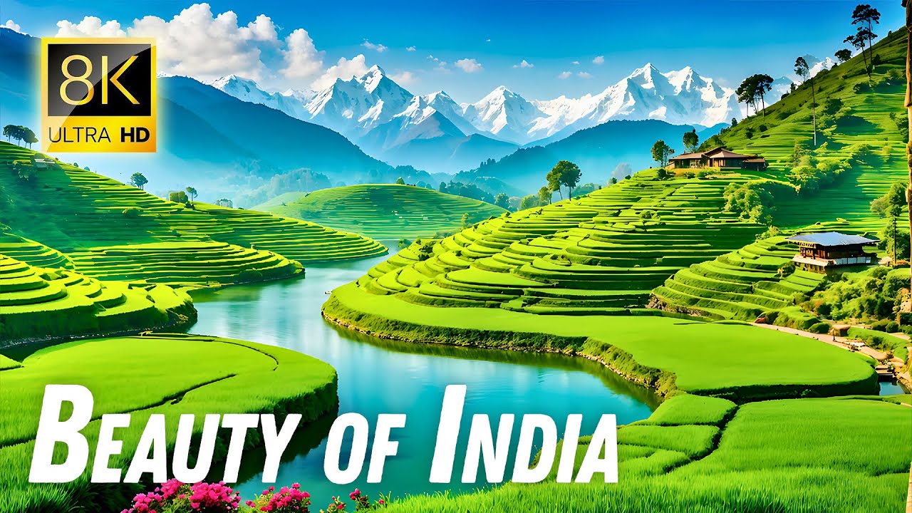 Beautiful Natural Landscape of India in 8K HDR Ultra HD | Stunning ...