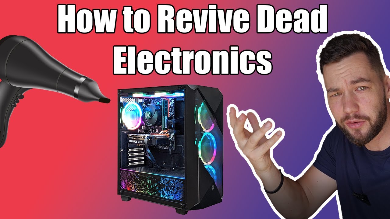 How to Fix "Dead" Electronics with a Hair Dryer! - YouTube