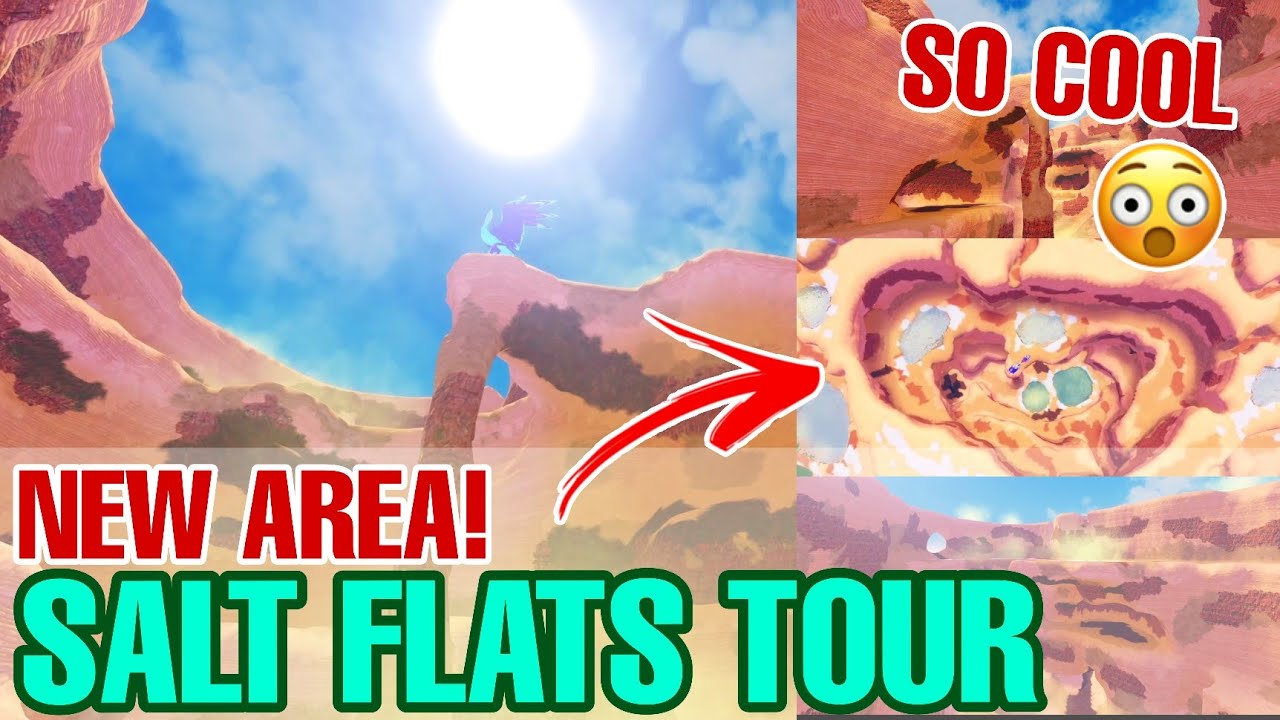HUGE MAP UPDATE! NEW SALT FLATS AREA 🏜️ ¦ Creatures of Sonaria - YouTube