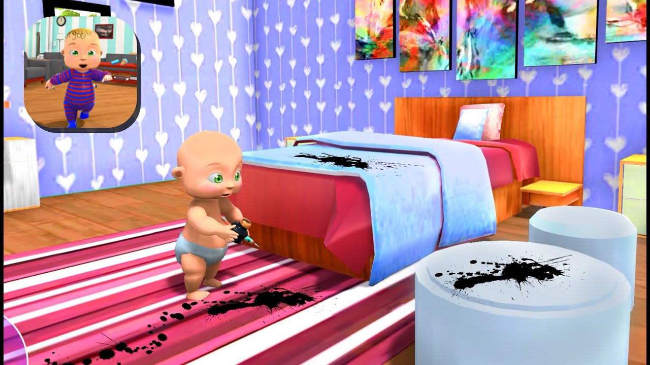 Baby Pranks Simulator Game - Gameplay Walkthrough - YouTube