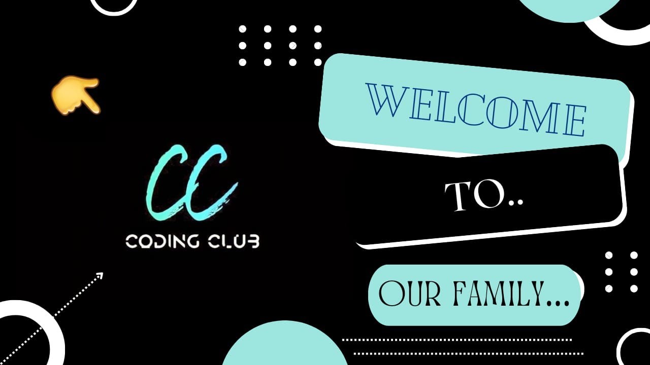 Welcome to our Family Coding Club - YouTube