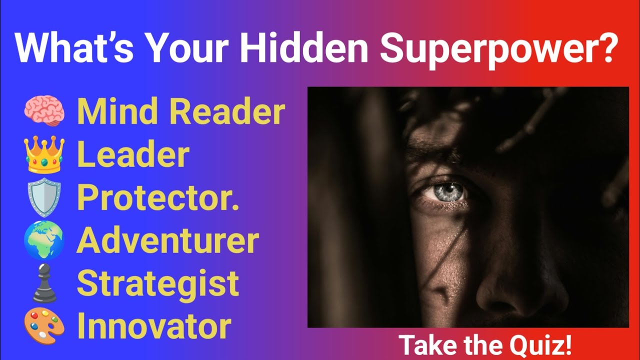 What’s Your Hidden Superpower? 🔮 | Personality Quiz #quiz # ...