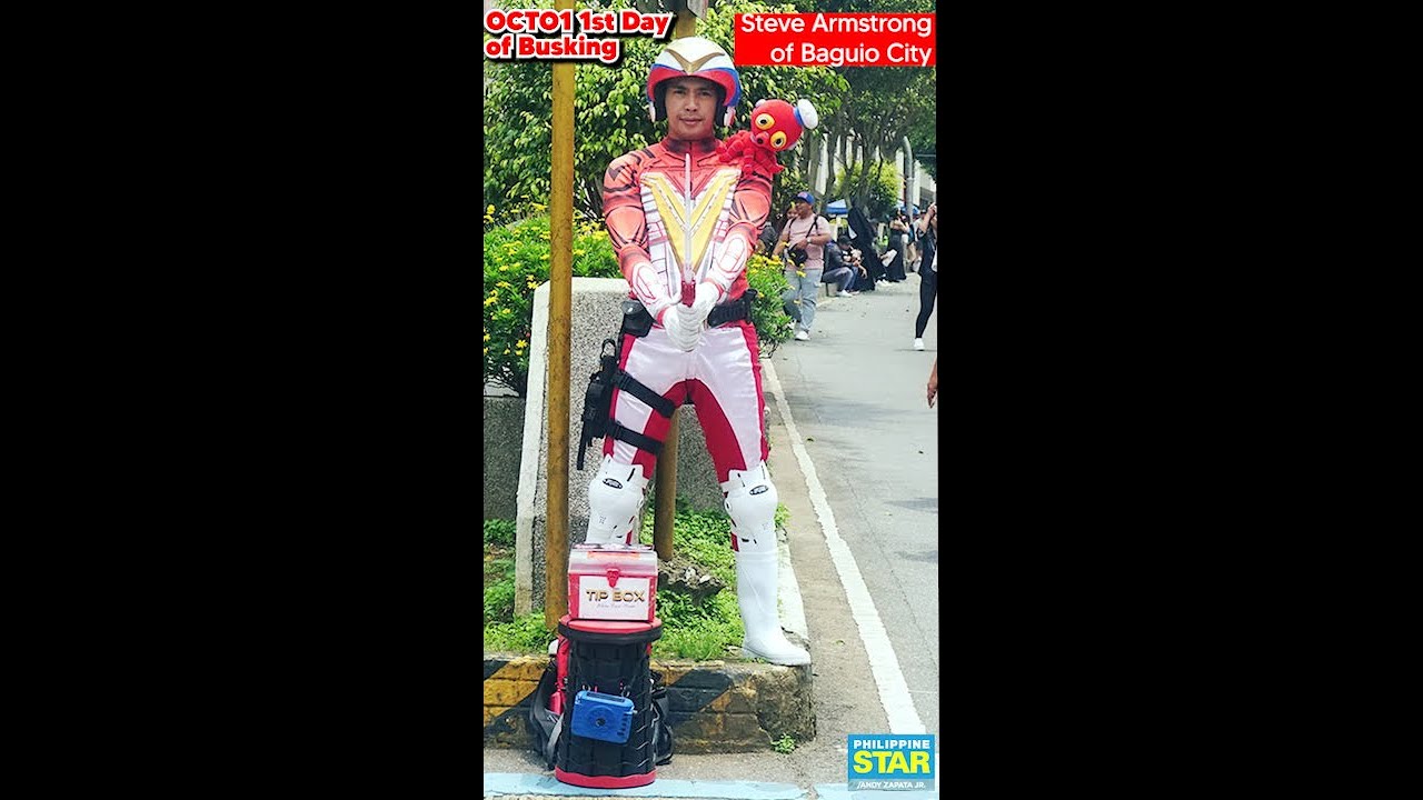 OCTO1 1st Day of Busking w/ Steve Armstrong - YouTube