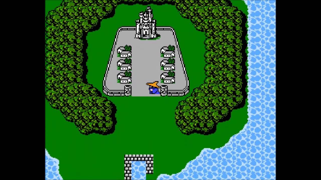 Final Fantasy 1 NES Solo Black Mage Part 3: TEMPLE OF FIENDS - YouTube
