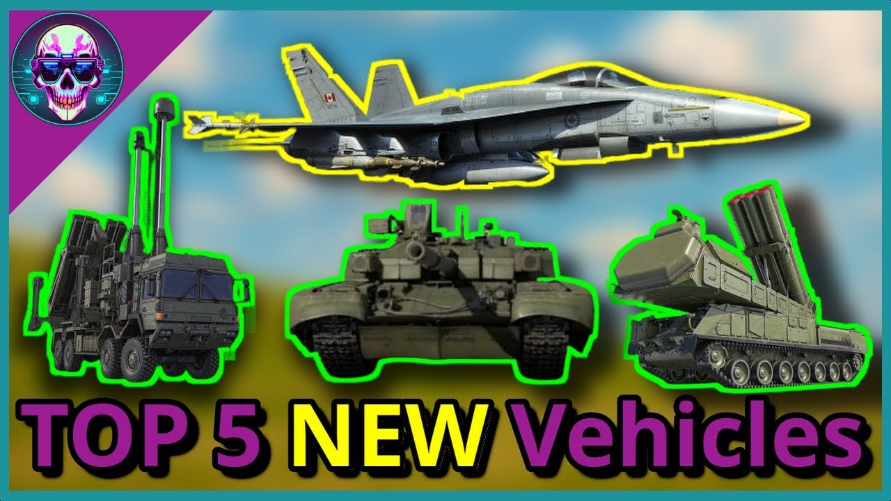 Top 5 NEW Vehicles in War Thunder’s Tusk Force Dev Server (F/A-18 ...