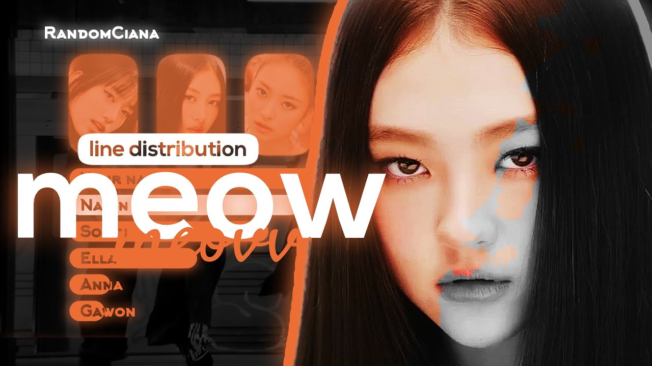 [LINE DISTRIBUTION] MEOVV (미야오) "MEOW" || 6 MEMBERS VER. #미야오 - YouTube