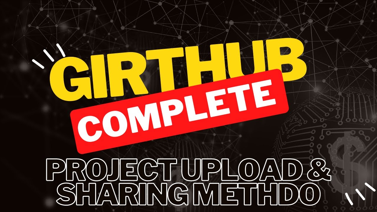 how to upload project on github | github setings - YouTube