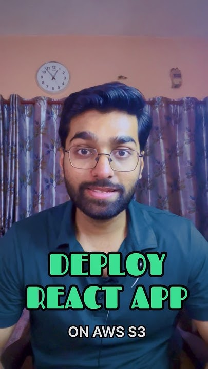 How to deploy React App on Aws S3 - YouTube
