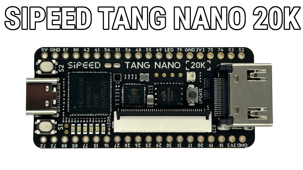 Sipeed Tang Nano 20k - YouTube