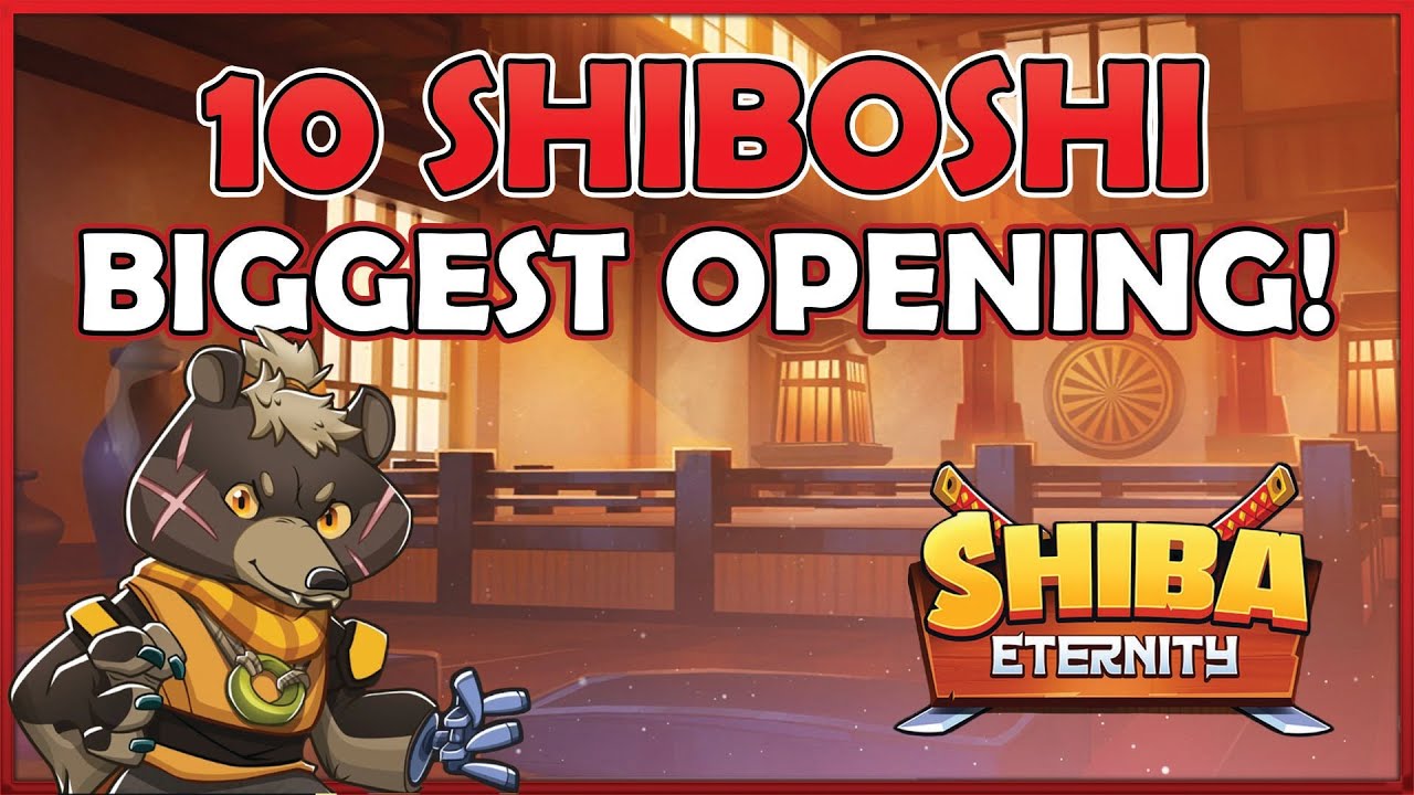 Shiba Eternity - Biggest Shiboshi Opening So Far | Legendary Time - YouTube