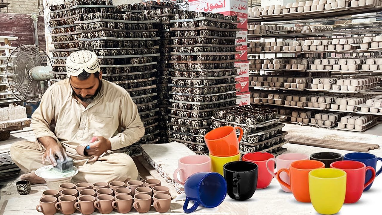Fascinating Process Behind How Tea Mugs Are Made In Factory | How Tea ...