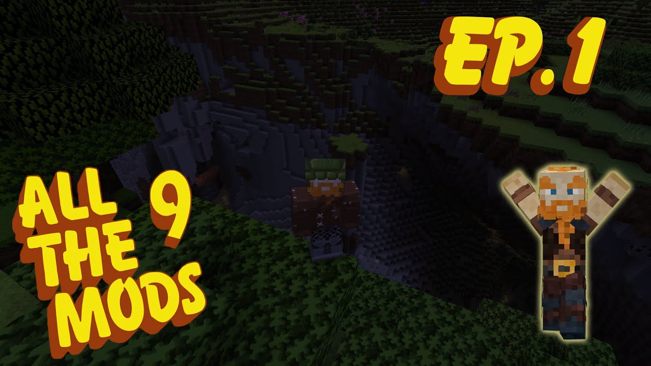 All The Mods 9 | Episode.1 | A Hole Is Always A Safe Option - YouTube