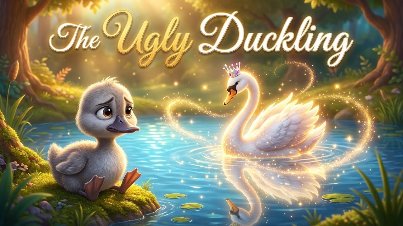The Ugly Duckling - The Beautiful Swan Transformation (Fairy Tale for ...