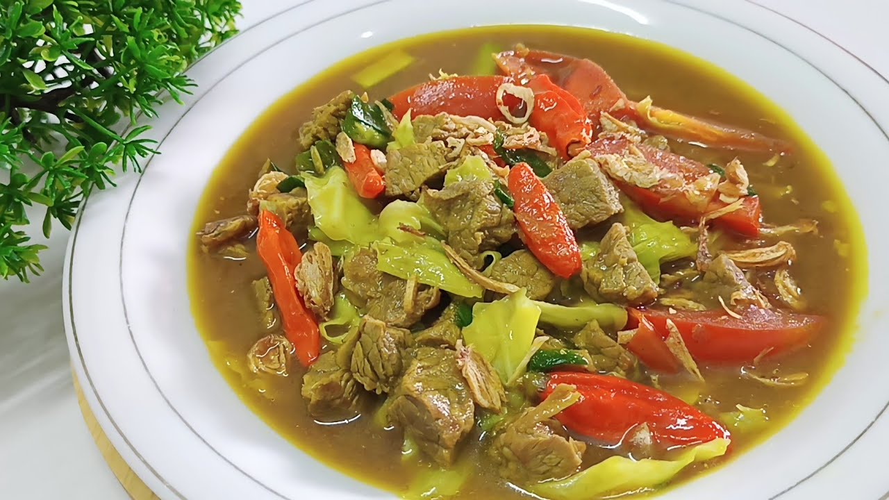 RESEP TONGSENG DAGING SAPI/KAMBING ENAK BANGET | Indonesian Food - YouTube