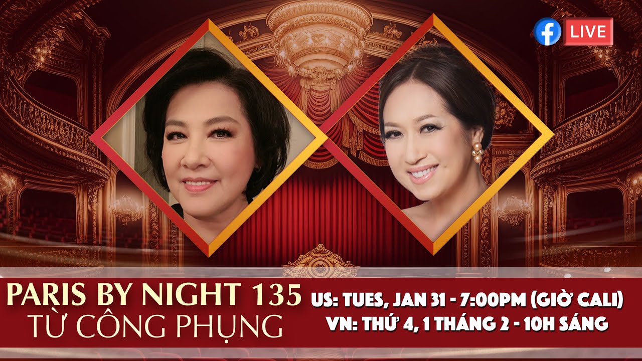 Livestream với Cô Marie Tô & Danh Ca Ý Lan - giới thiệu PBN135 Từ Công Phụng - YouTube