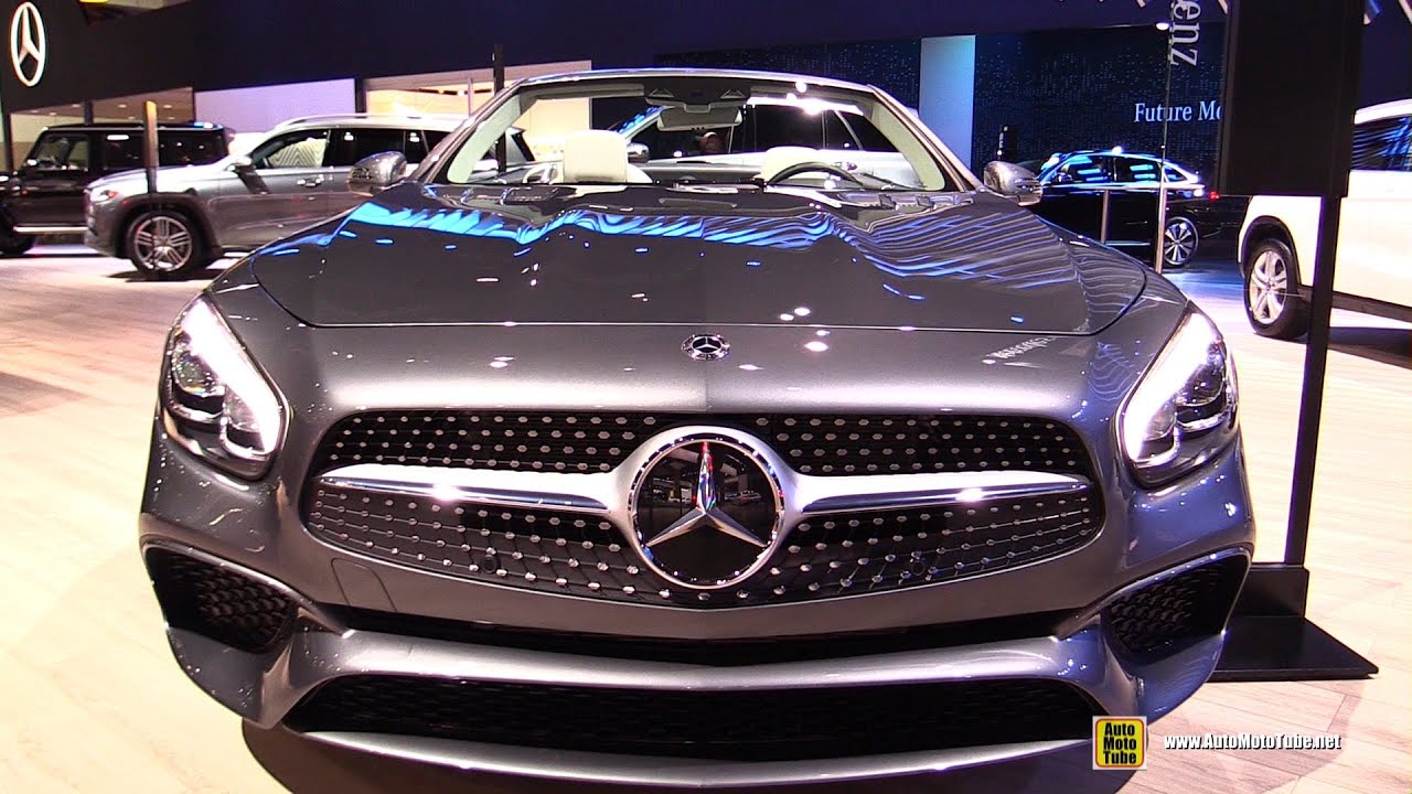 Mercedes SL 450 2020 - Exterior Walkaround Tour - YouTube