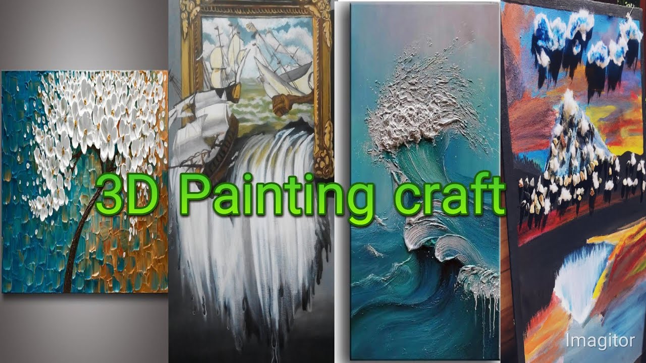 |3D painting craft ideas|DIY 3D painting art| - YouTube