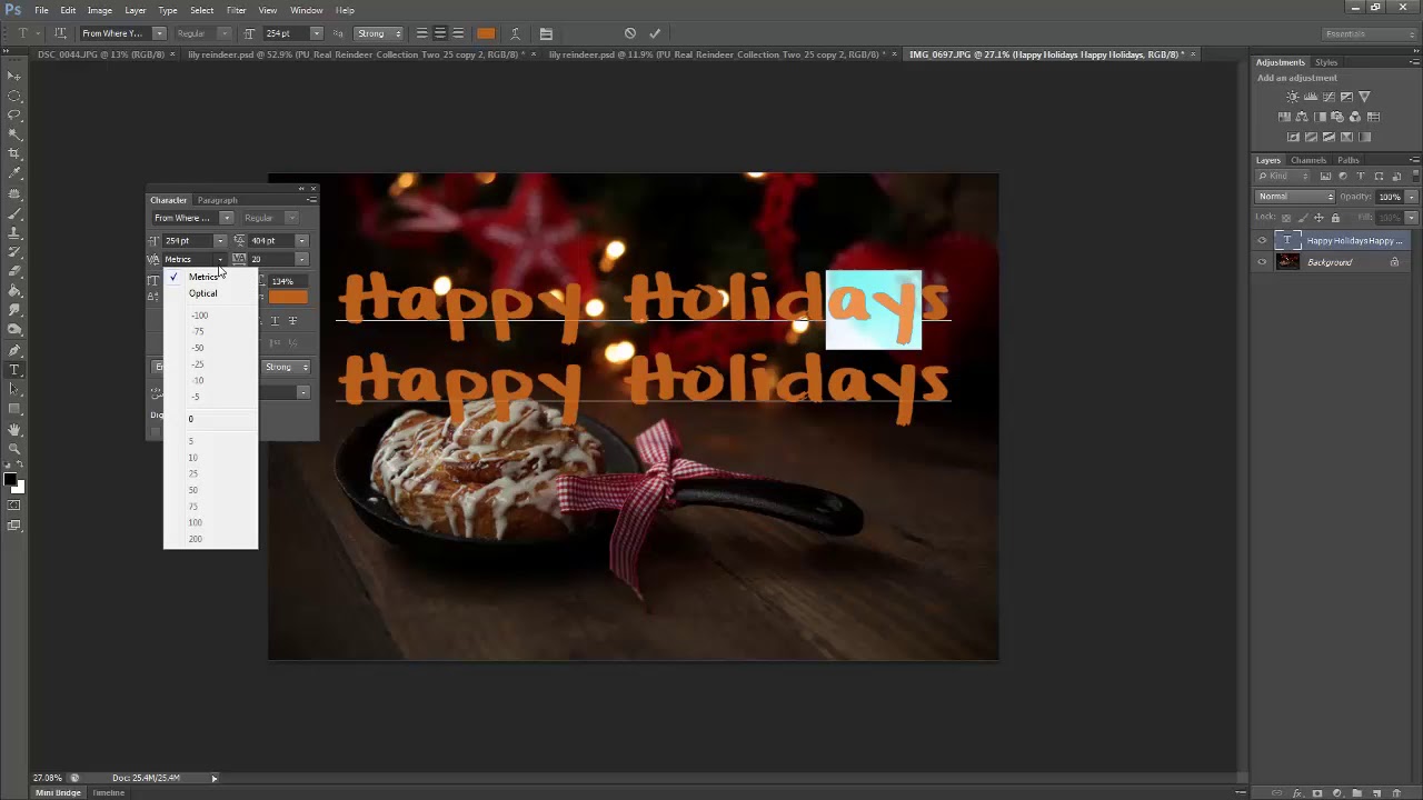 Working with the Character Panel - YouTube