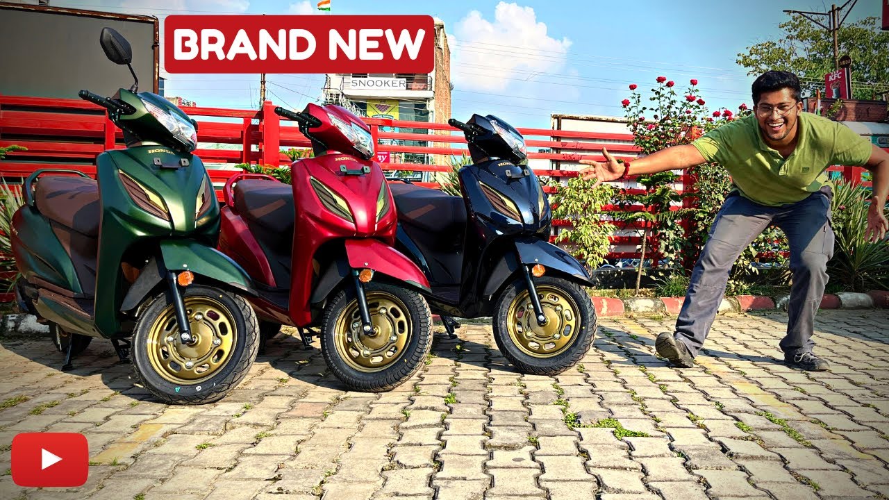 Honda Activa 6G Premium Edition Launched | New Color Options | Activa ...